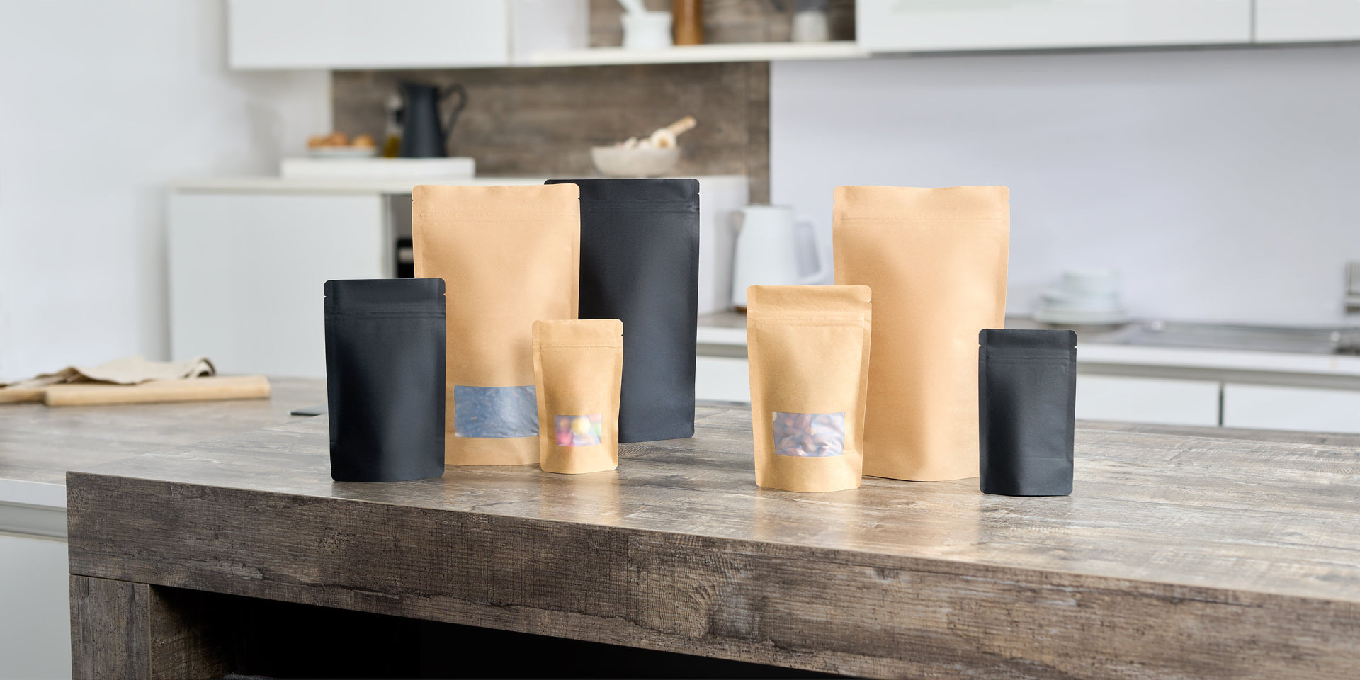 500Pcs Stand Up Pouch Packaging | Tinware Direct