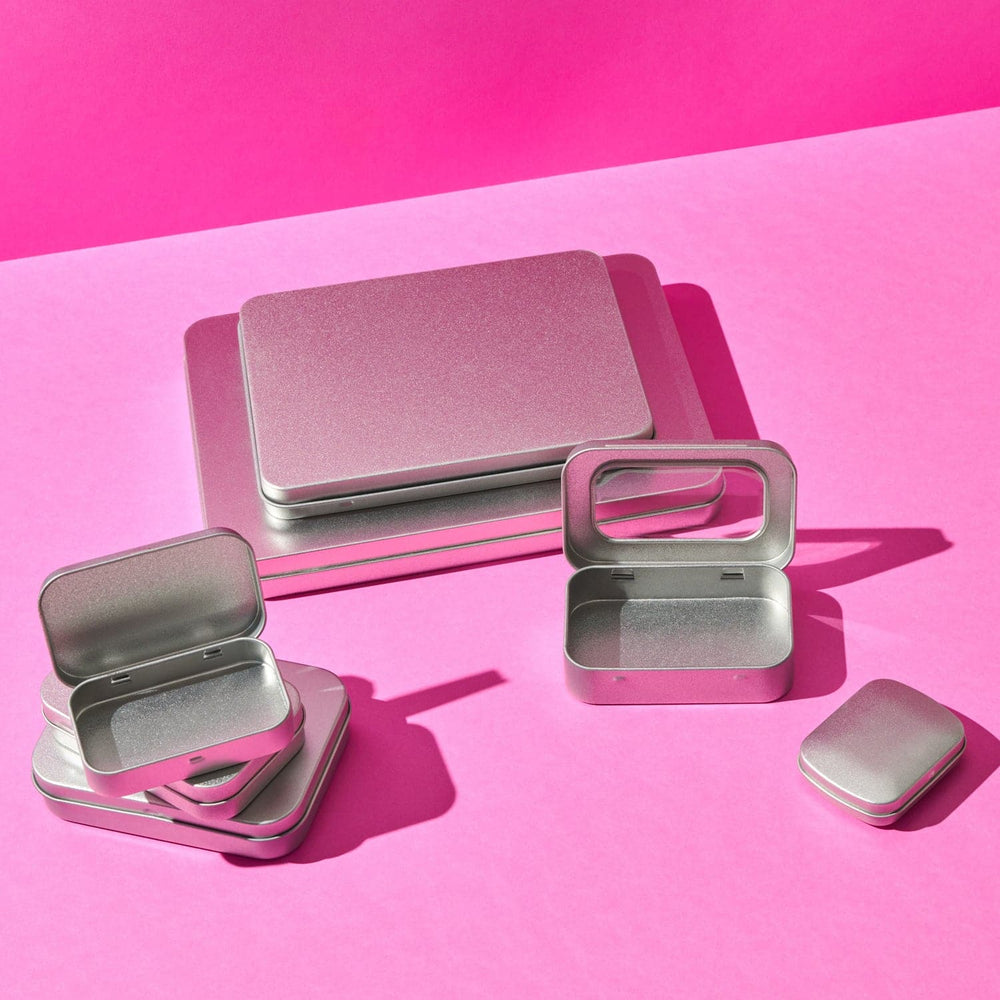 Rectangular Metal Packaging | Stationery Tins | Tinware Direct