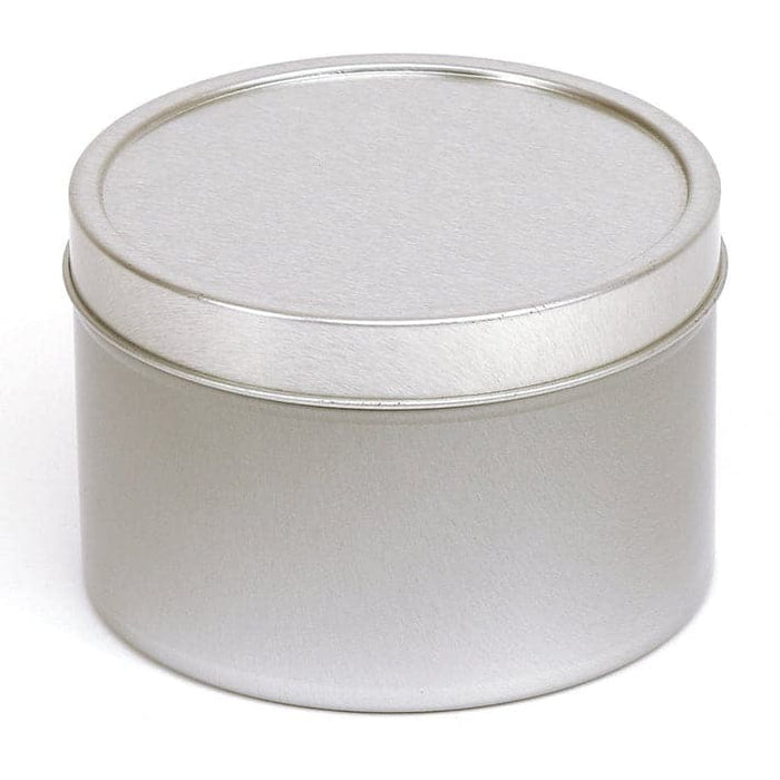 Silver Round Tins | Metal Packaging UK | Tinware Direct